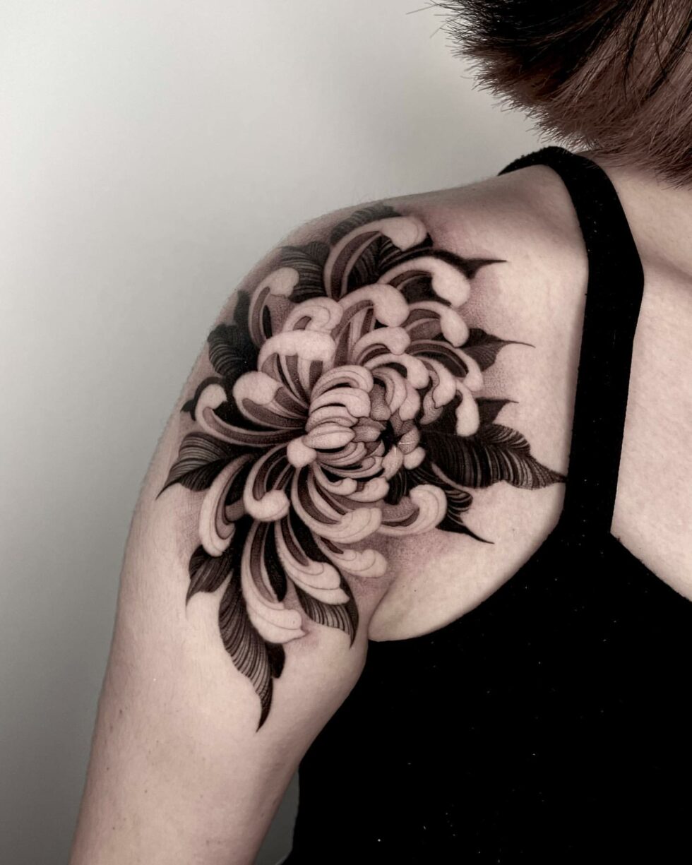 36 Alluring Chrysanthemum Tattoo Ideas to Inspire You in 2024