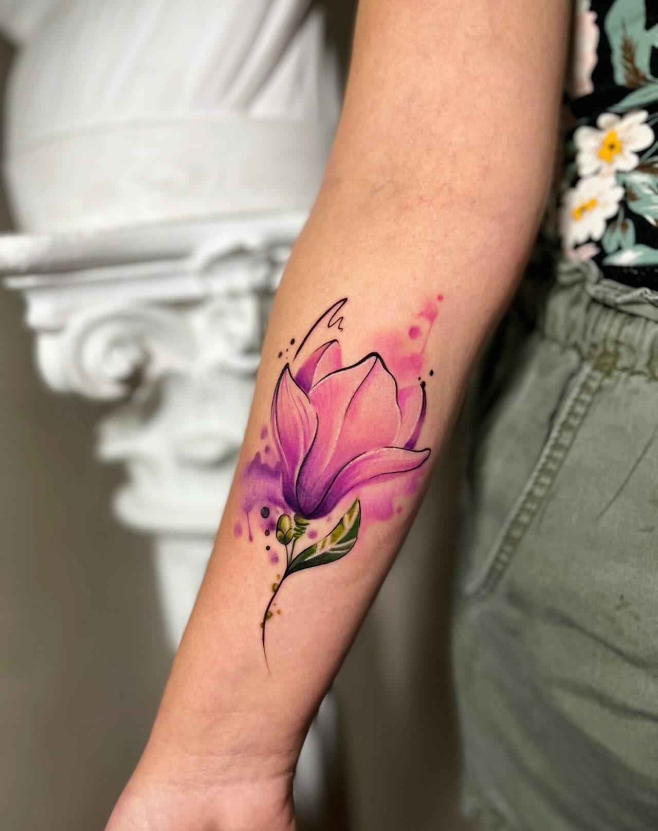 38 Lovely Magnolia Tattoo Ideas to Inspire You in 2024