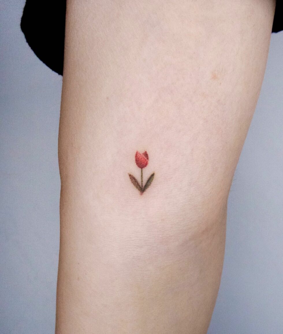 31 Refreshing Tulip Tattoo Ideas To Inspire You in 2024