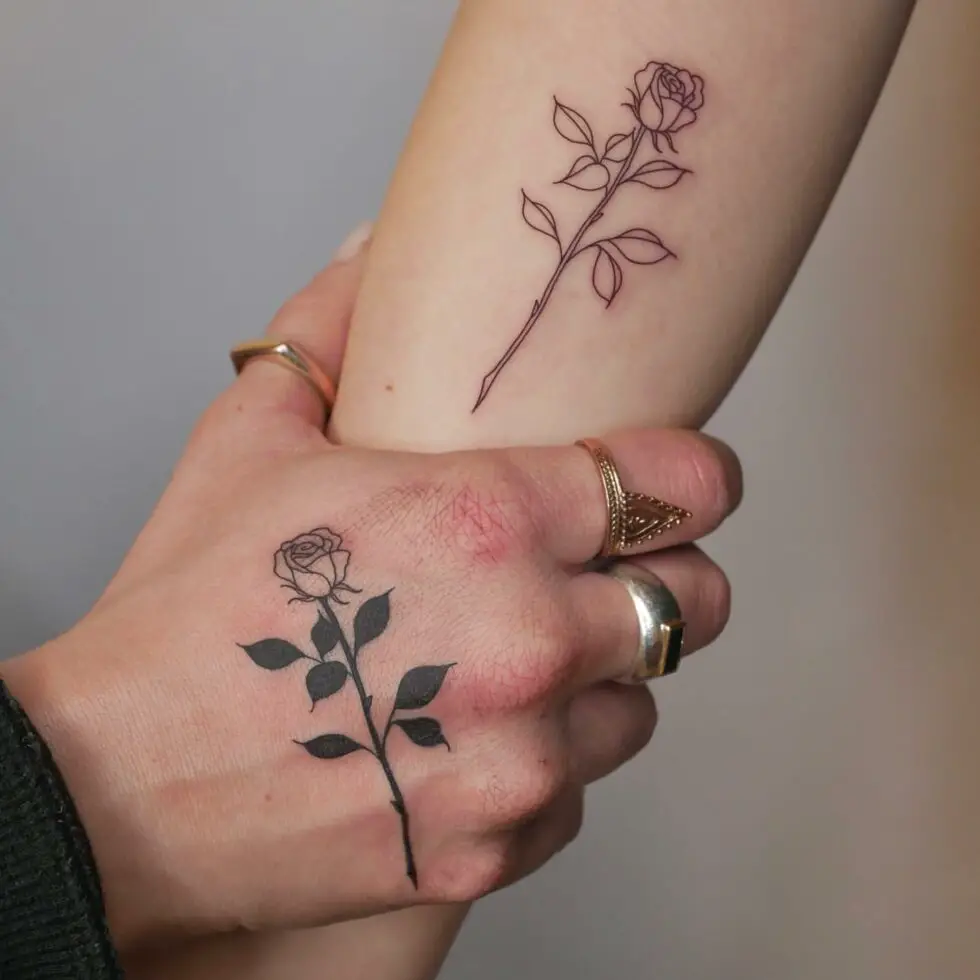 25 Bold and Beautiful Rose Hand Tattoos to Inspire You
