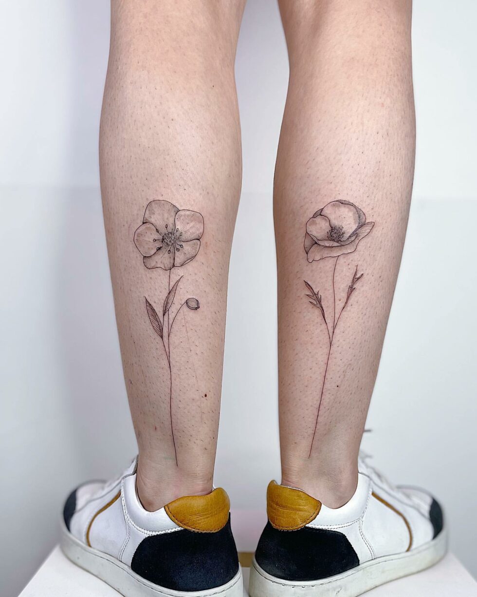 33 Lovely Poppy Tattoo Ideas for Men & Women in 2024
