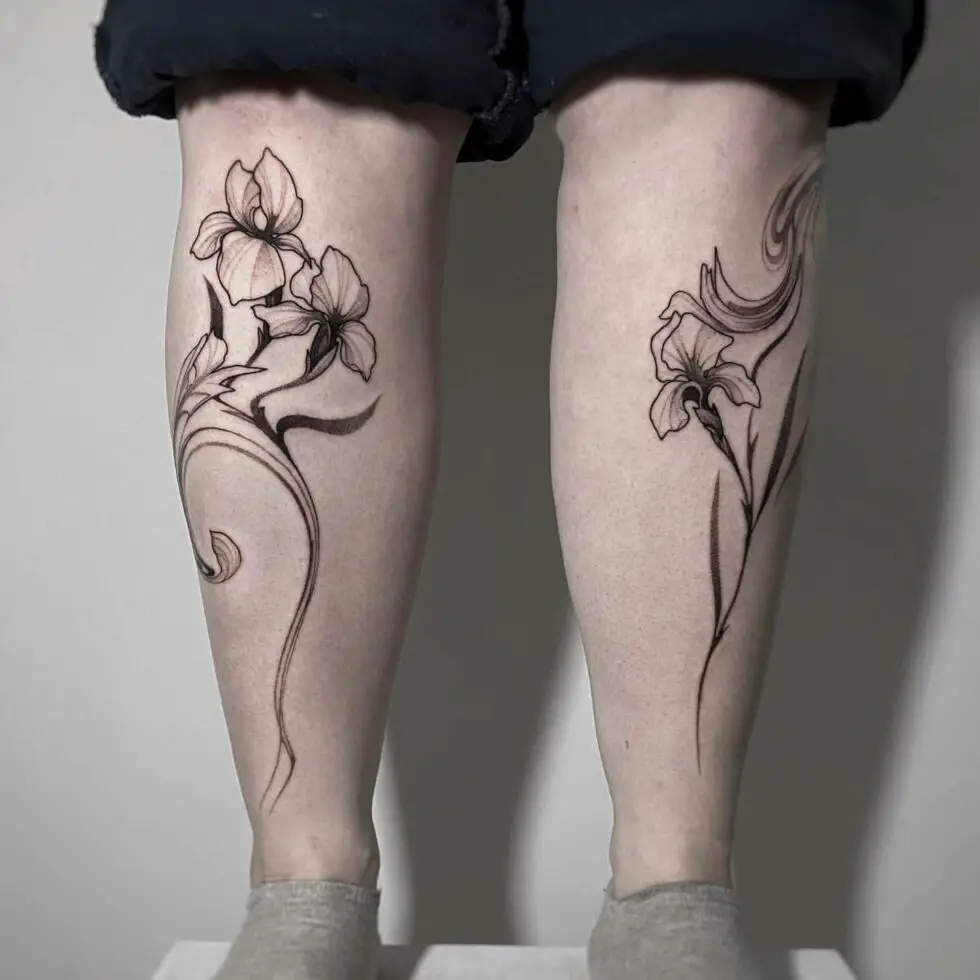34 Trendsetting Shin Tattoo Ideas for Men & Women in 2024