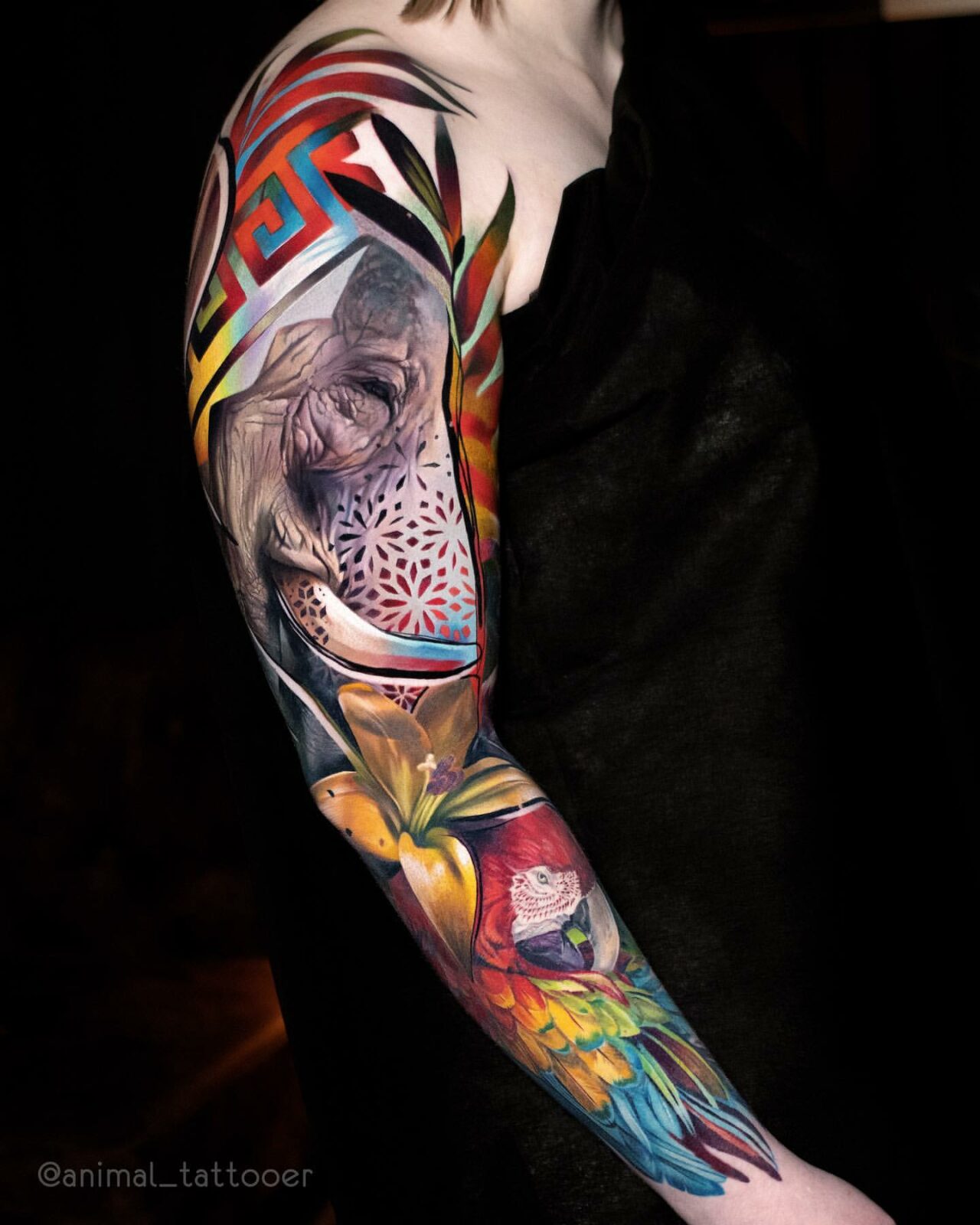 33 Fantastic Full Sleeve Tattoos for Women in 2024