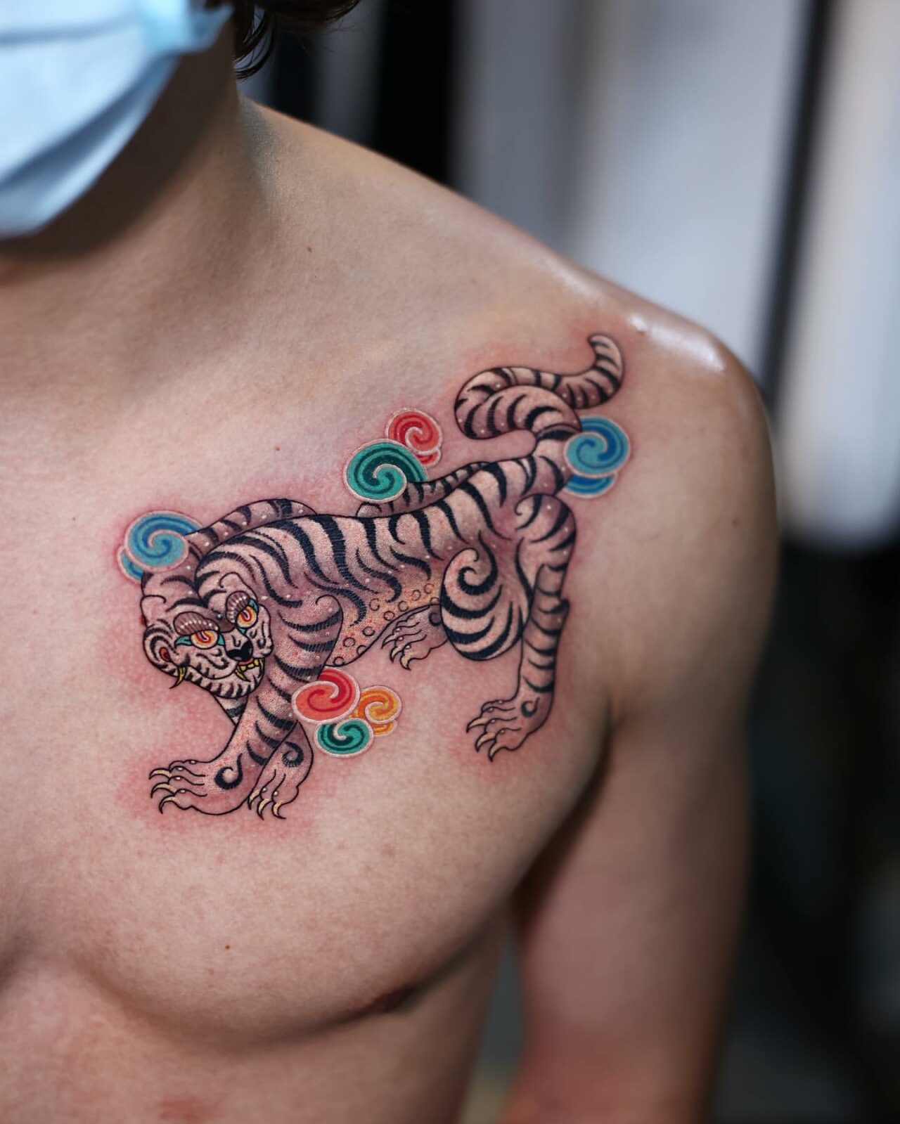 33 Cool Chest Tattoo Ideas for Men in 2024