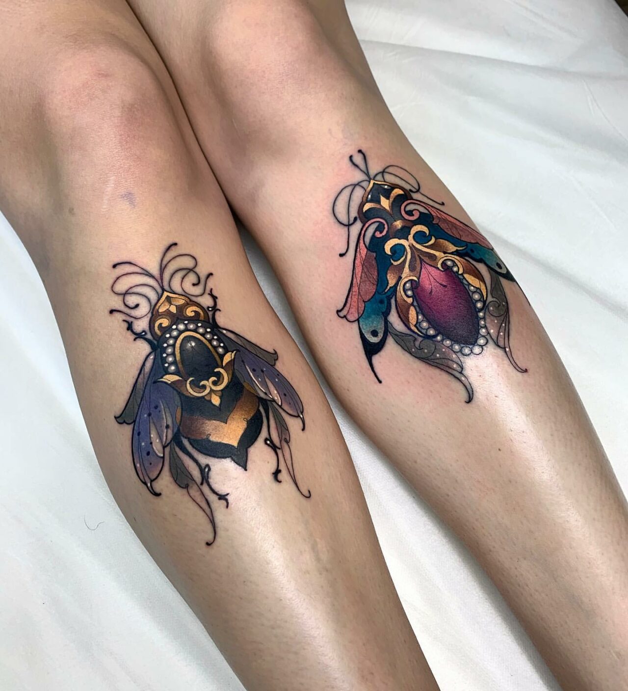 34 Trendsetting Shin Tattoo Ideas for Men & Women in 2024