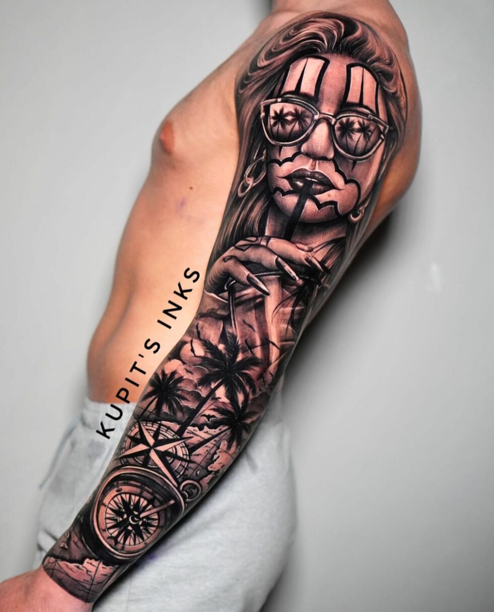 30+ Amazing Full Sleeve Tattoo Ideas for Men & Women in 2023