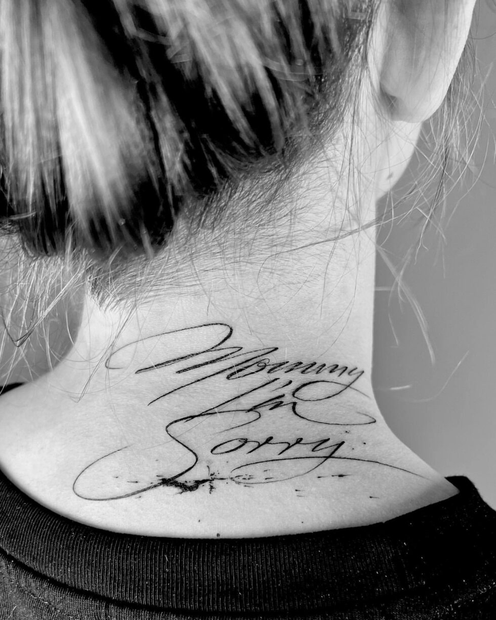 34 Captivating Script Tattoo Ideas for Women & Men in 2024