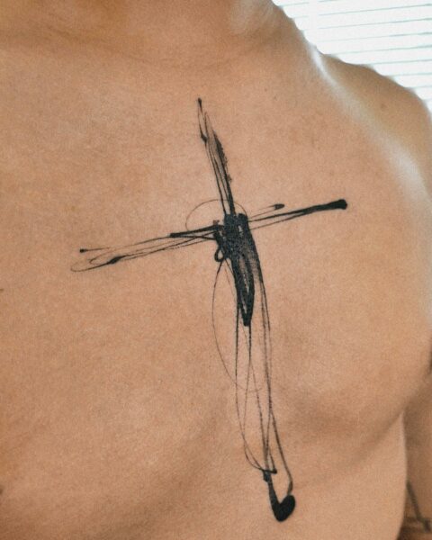 31 Meaningful Cross Tattoo Ideas for Men in 2024
