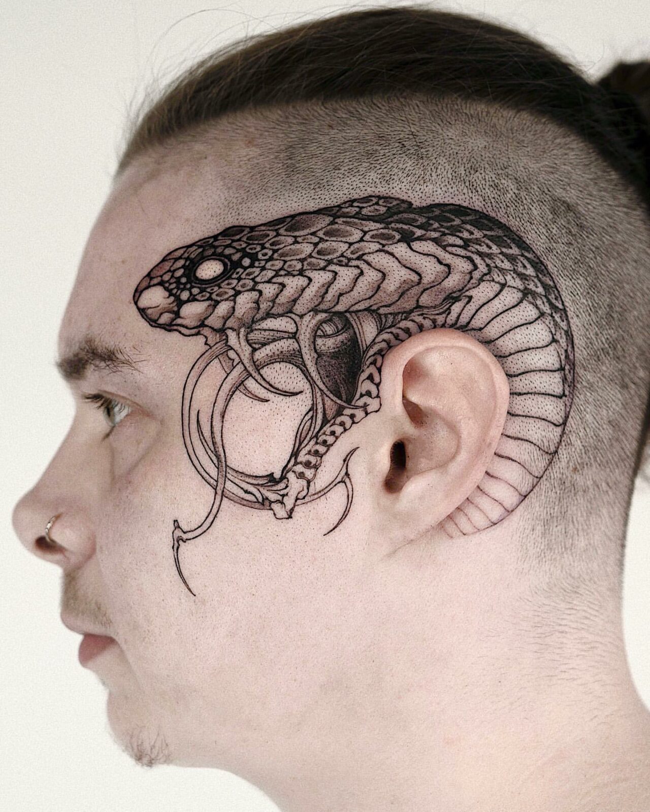 32 Fantastic Face Tattoos for Men in 2023