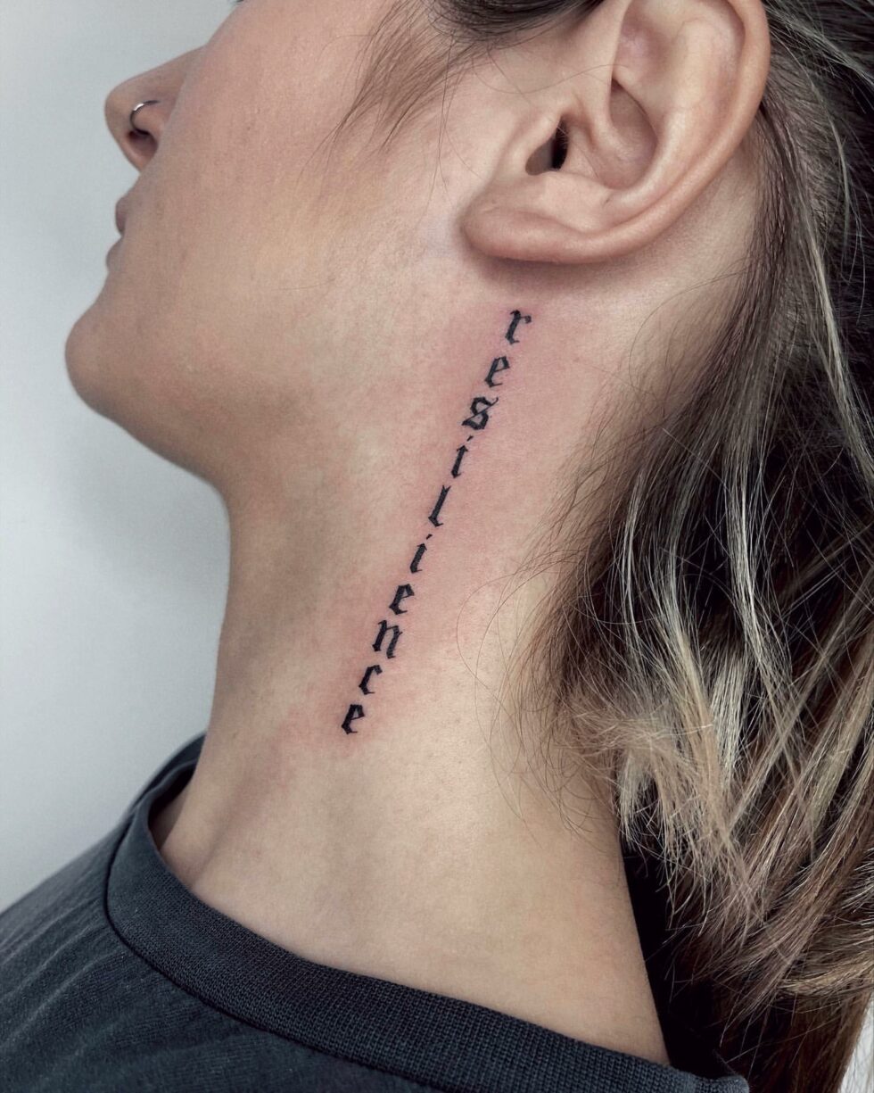 34 Captivating Script Tattoo Ideas for Women & Men in 2024