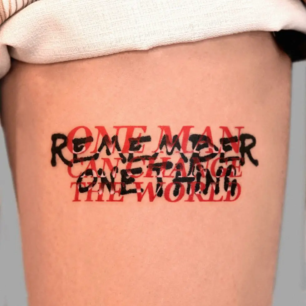 34 Captivating Script Tattoo Ideas for Women & Men in 2024