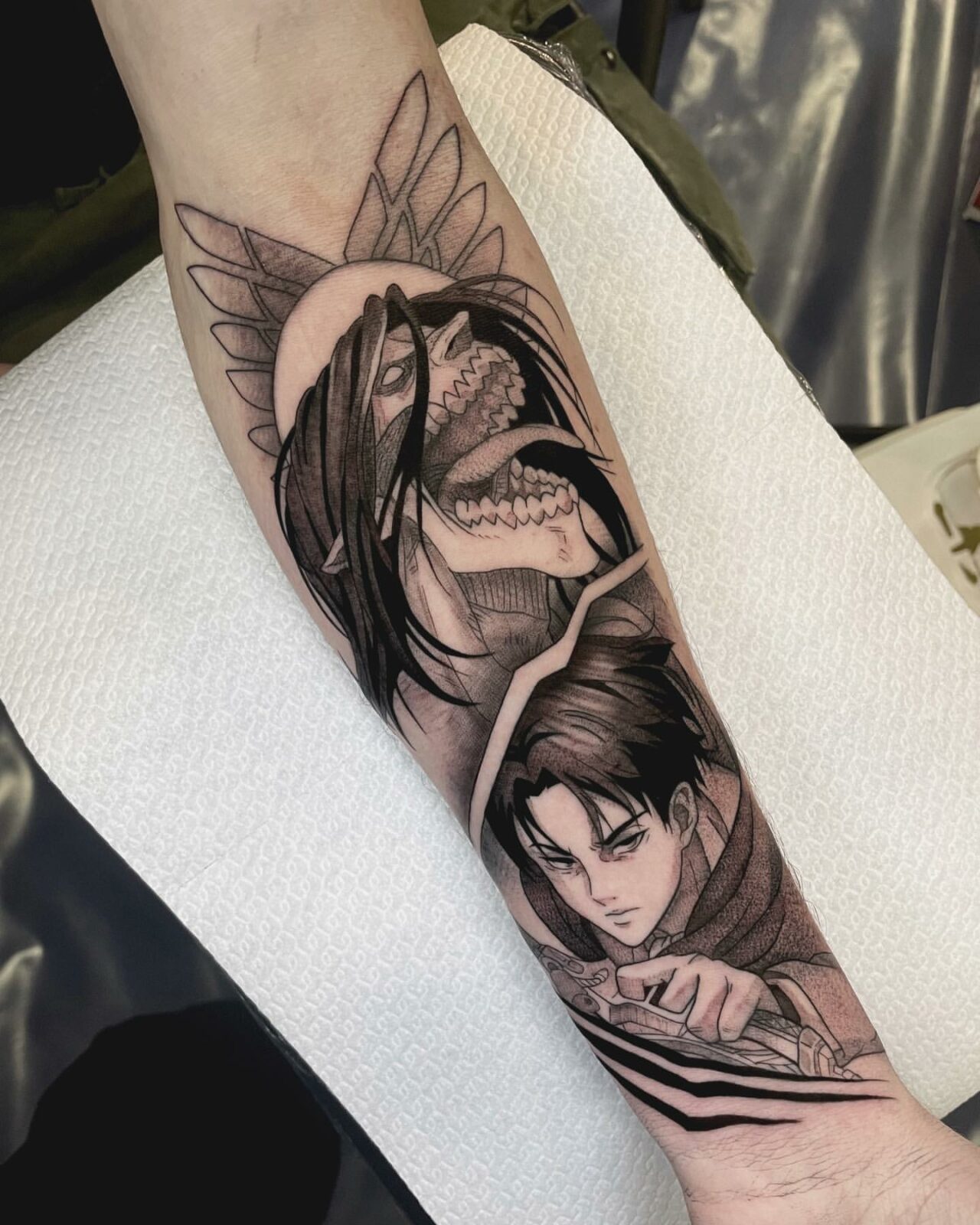 32 Awesome Anime Tattoo Ideas for Men and Women in 2024
