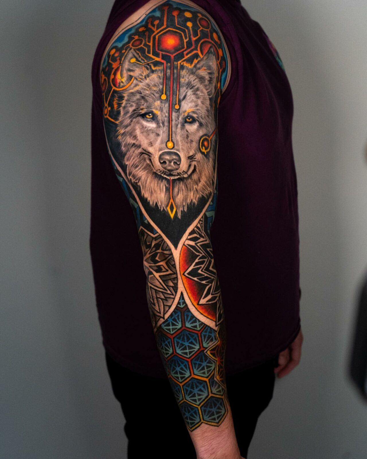 33 Amazing Geometric Tattoo Ideas for Men in 2024