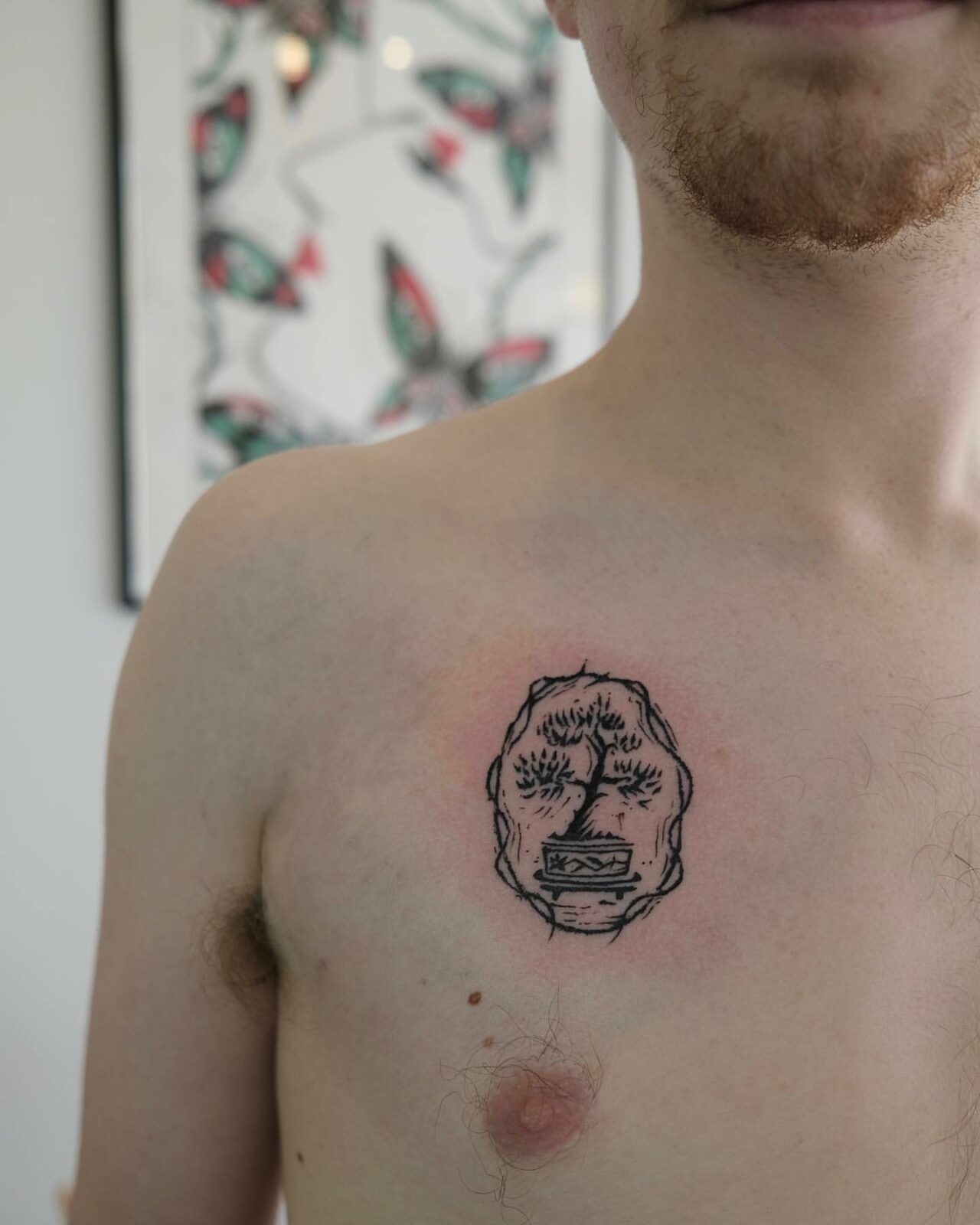 32 Stunning Small Chest Tattoos for Men in 2023