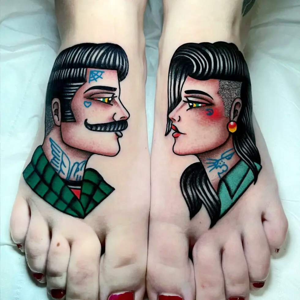 35 Fabulous Foot Tattoos for Women in 2024