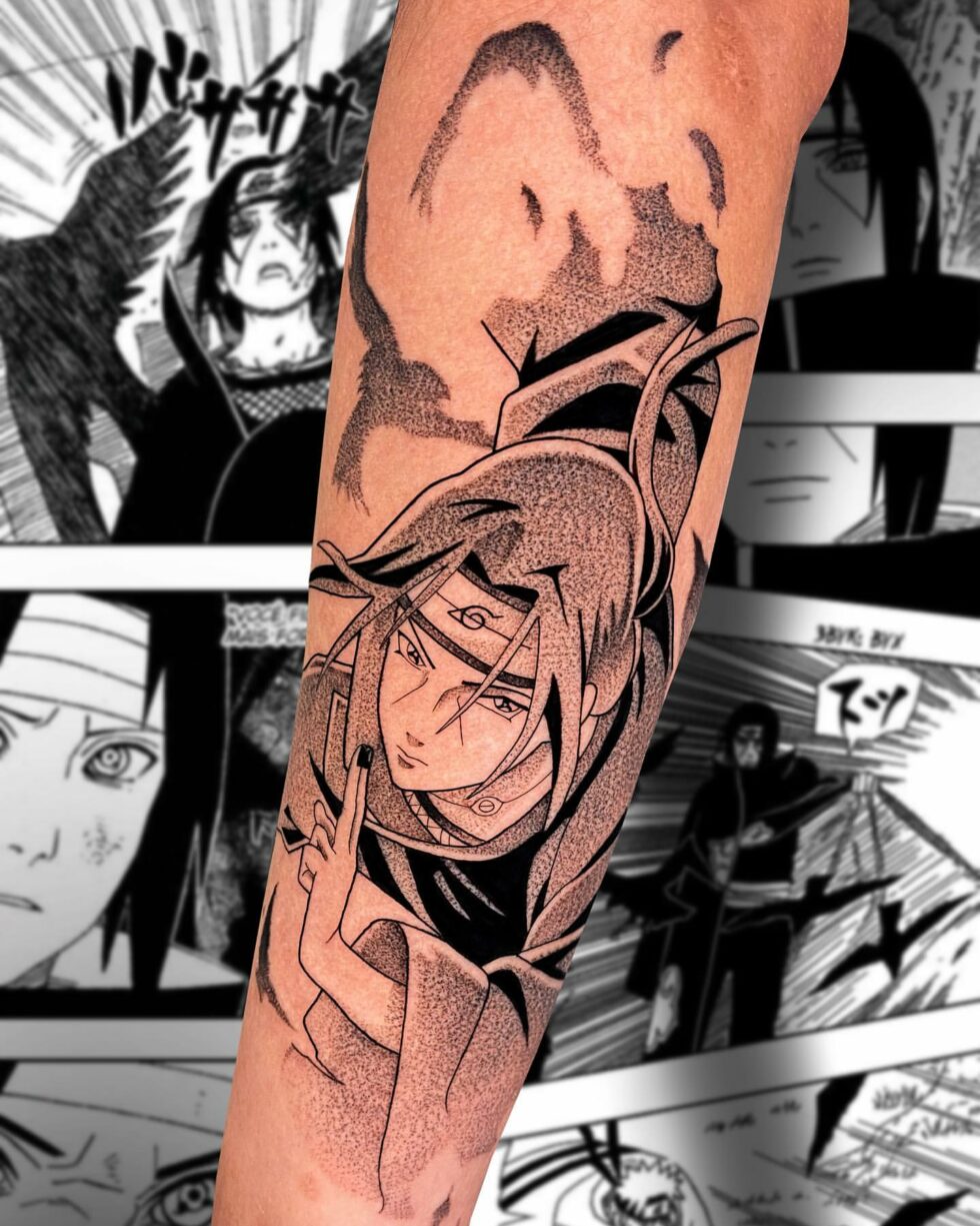 32 Awesome Anime Tattoo Ideas For Men And Women In 2024