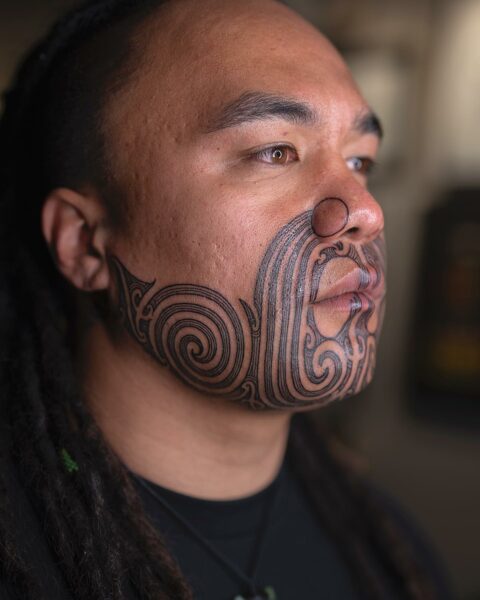 32 Fantastic Face Tattoos for Men in 2023