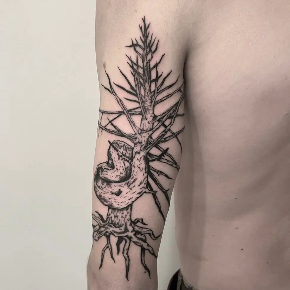 32 Exceptional Tree Tattoos for Men in 2023