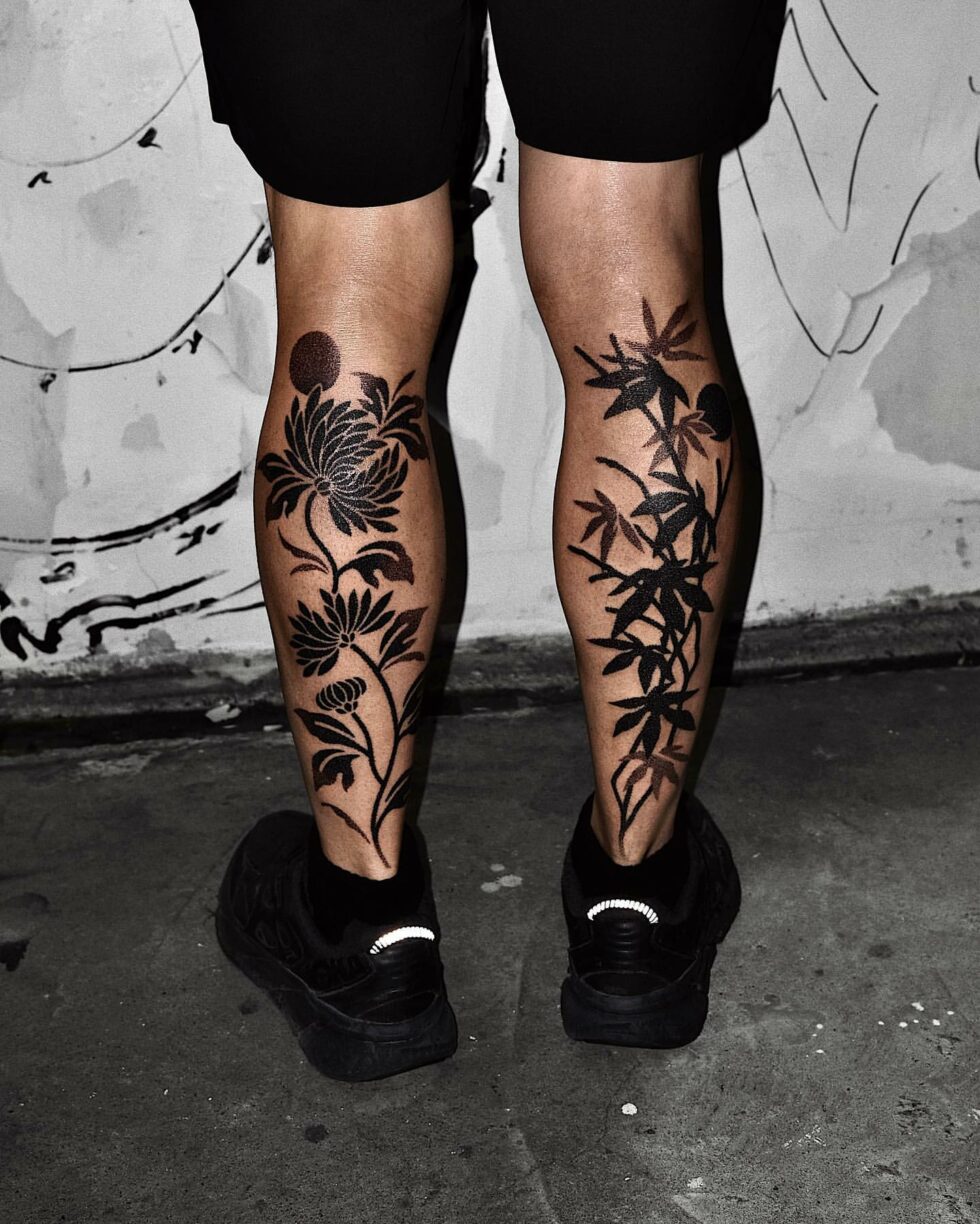 33 Awesome Calf Tattoos for Men in 2023