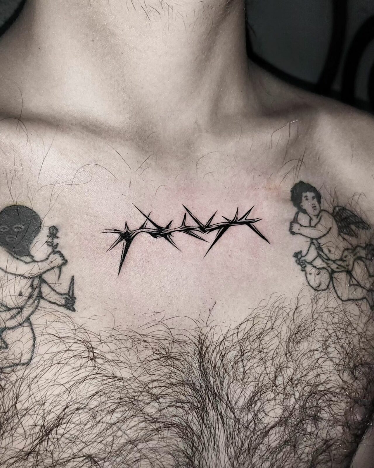 32 Stunning Small Chest Tattoos for Men in 2023