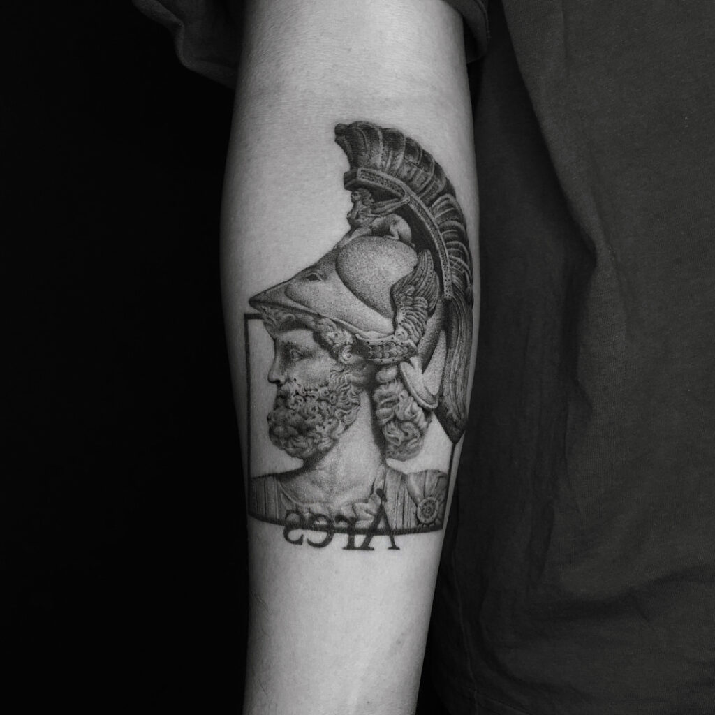 32 Alluring Ares Tattoo Ideas in 2024