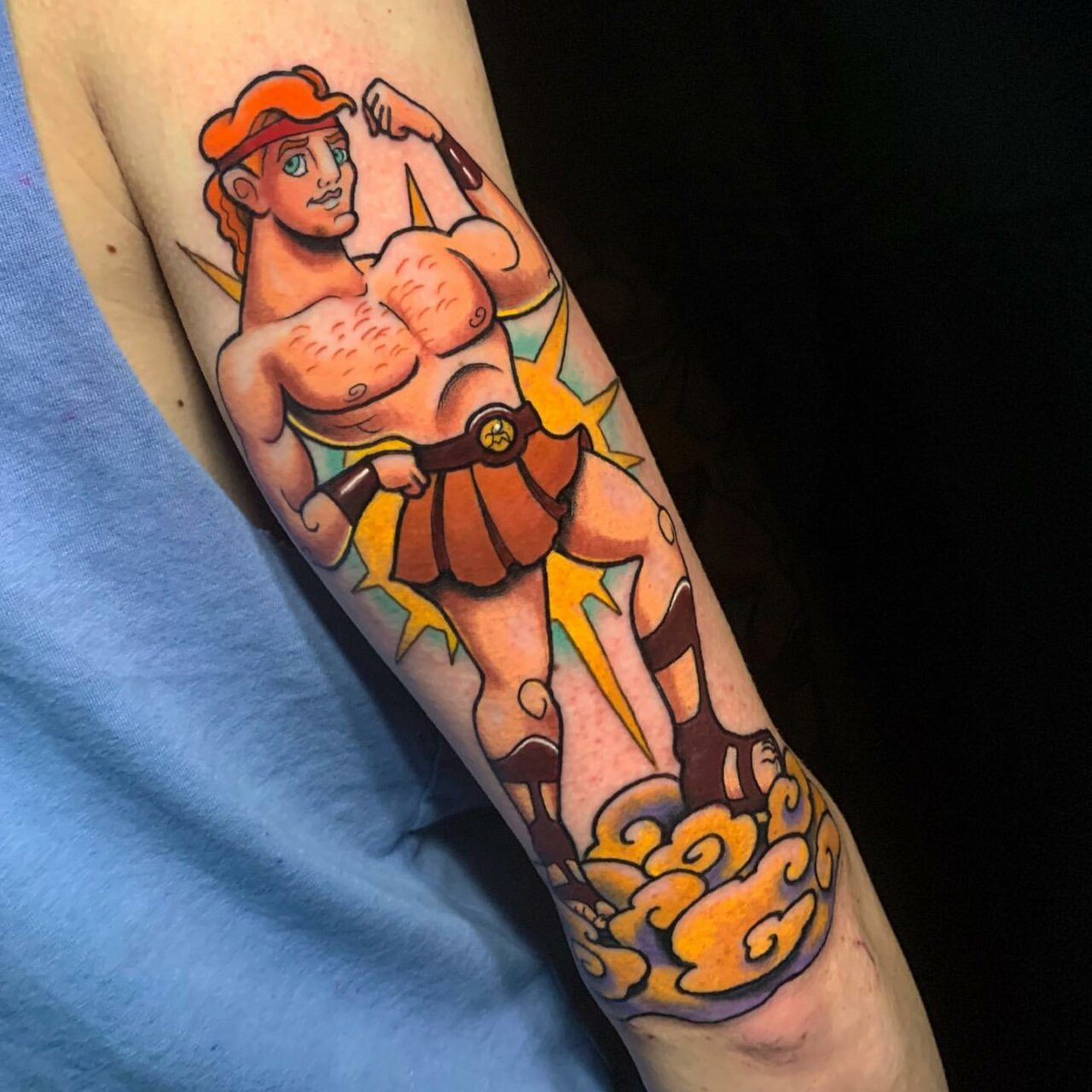 33 Gorgeous Hercules Tattoo Ideas for Men & Women in 2024