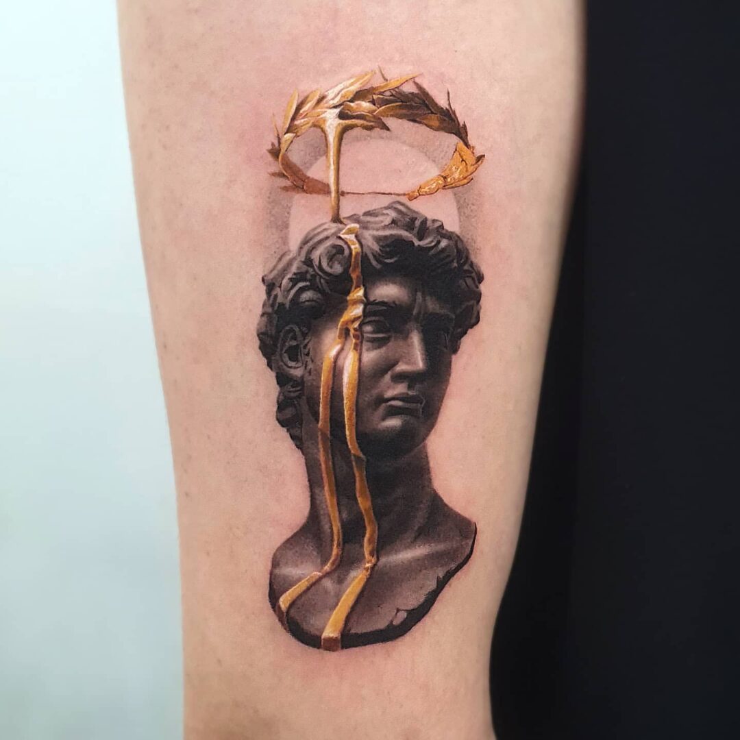 33 Exquisite Greek Statue Tattoos in 2024
