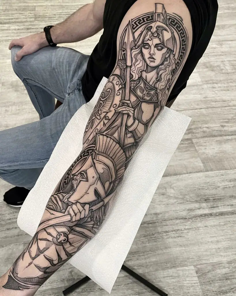 32 Alluring Ares Tattoo Ideas in 2024