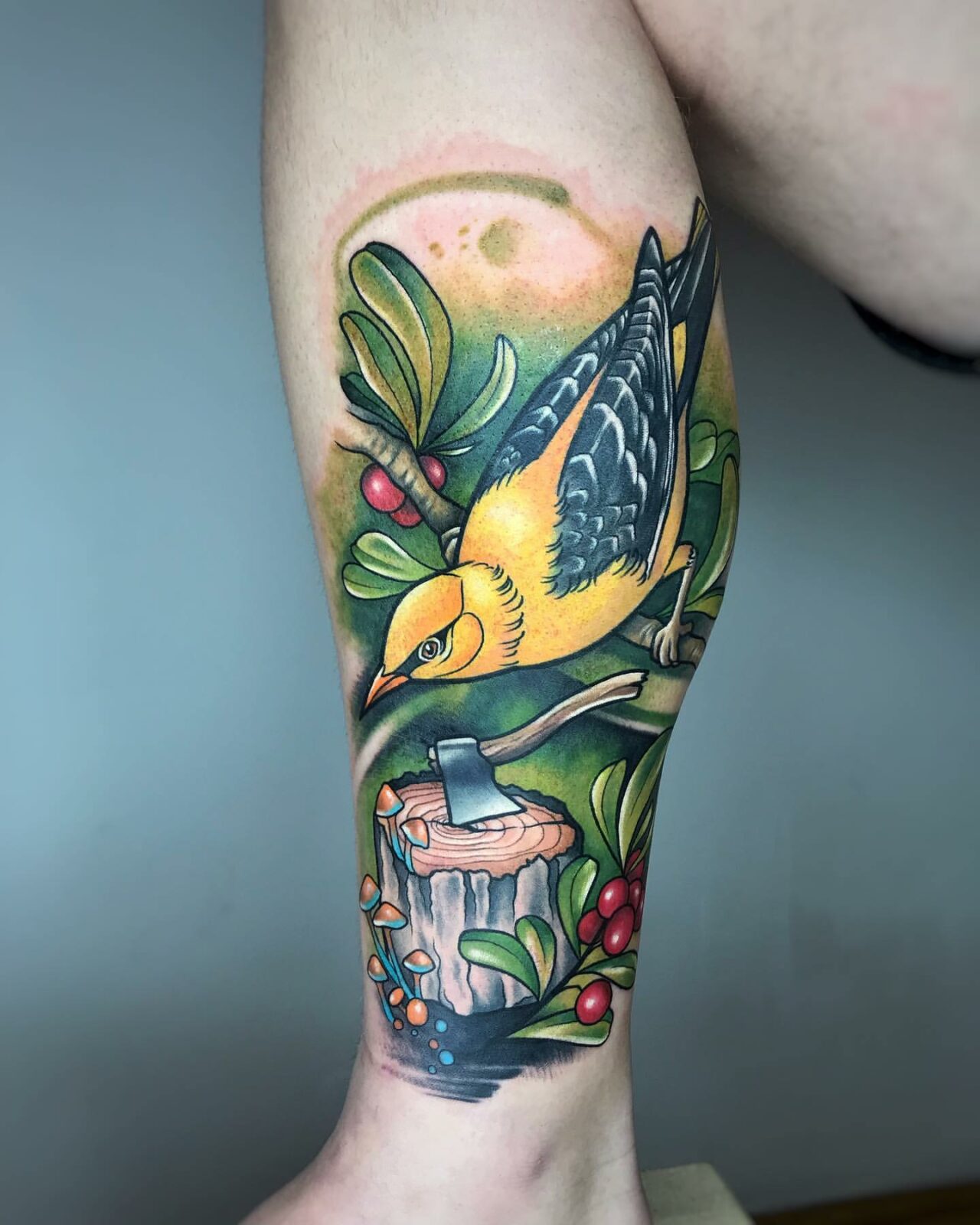 33 Striking Ax Tattoos for Men in 2024