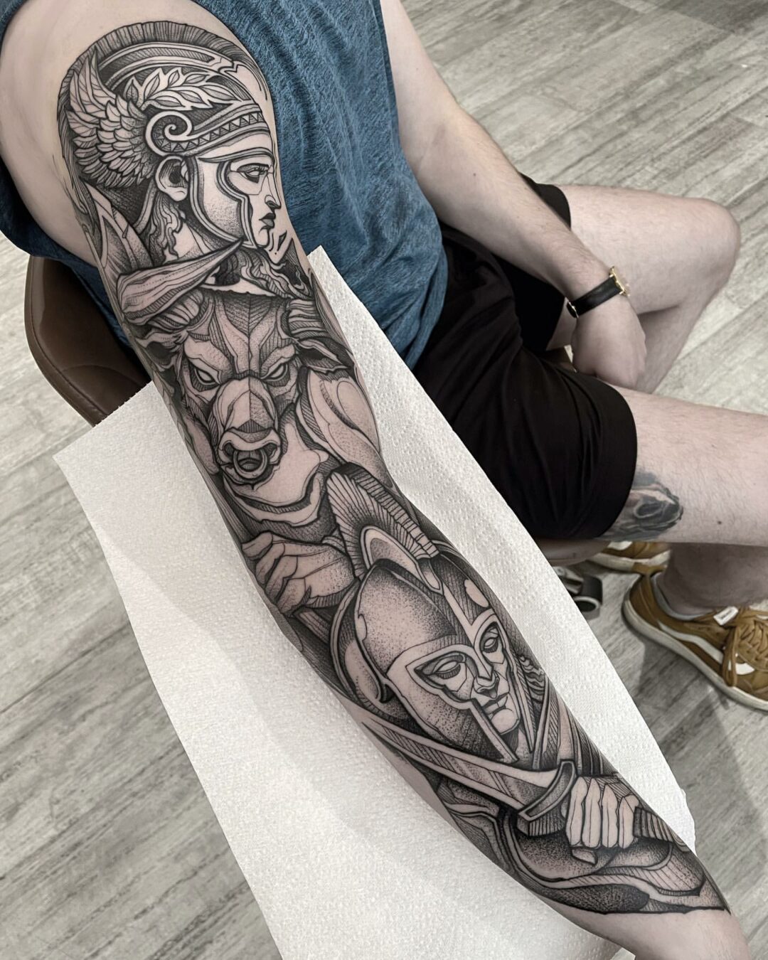 33 Captivating Greek God Tattoos in 2024