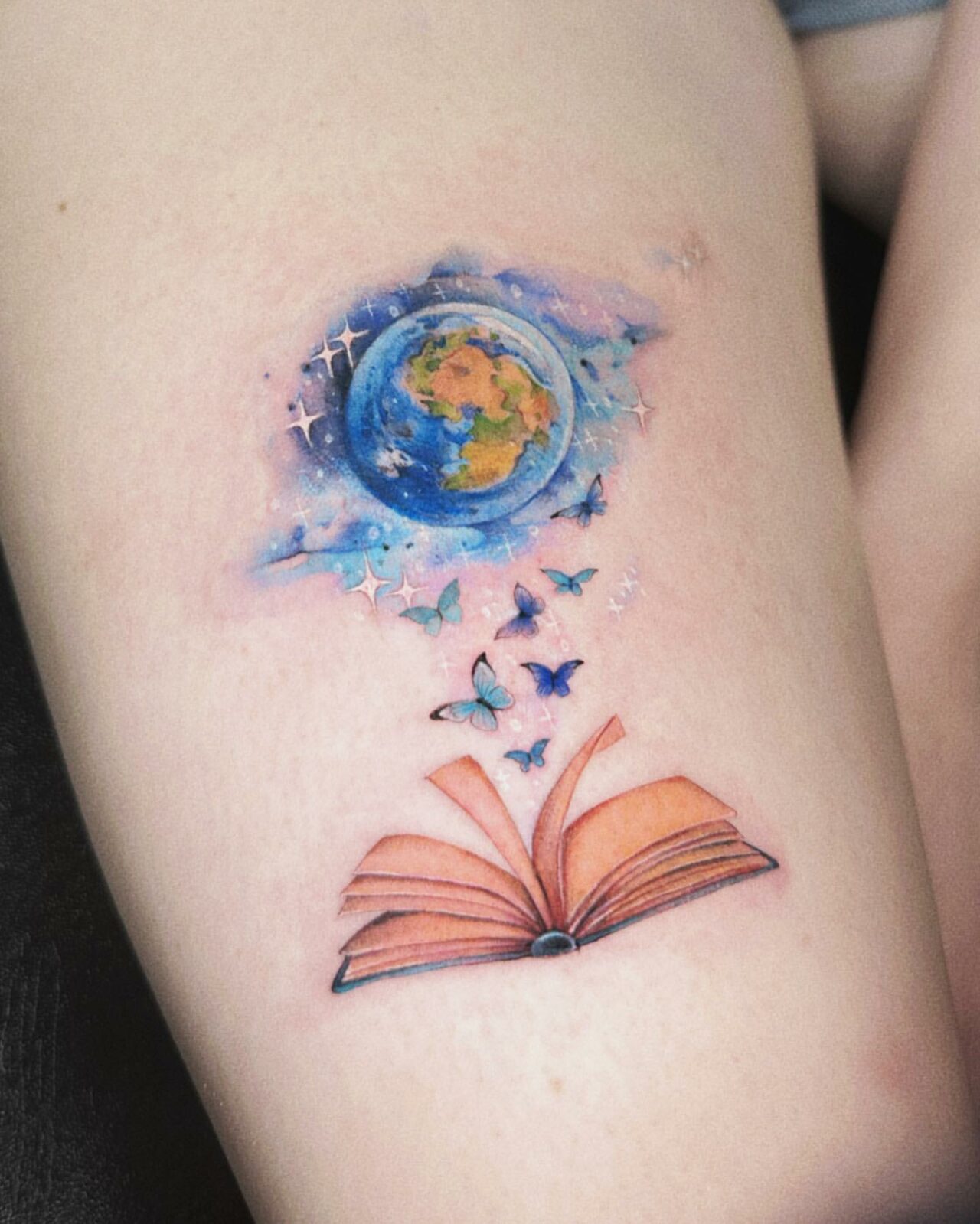 32 Enchanting Earth Tattoo Ideas for Women and Men in 2024