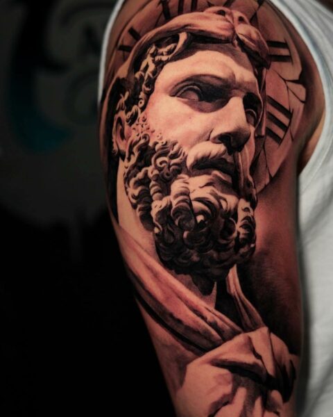 33 Gorgeous Hercules Tattoo Ideas for Men & Women in 2024