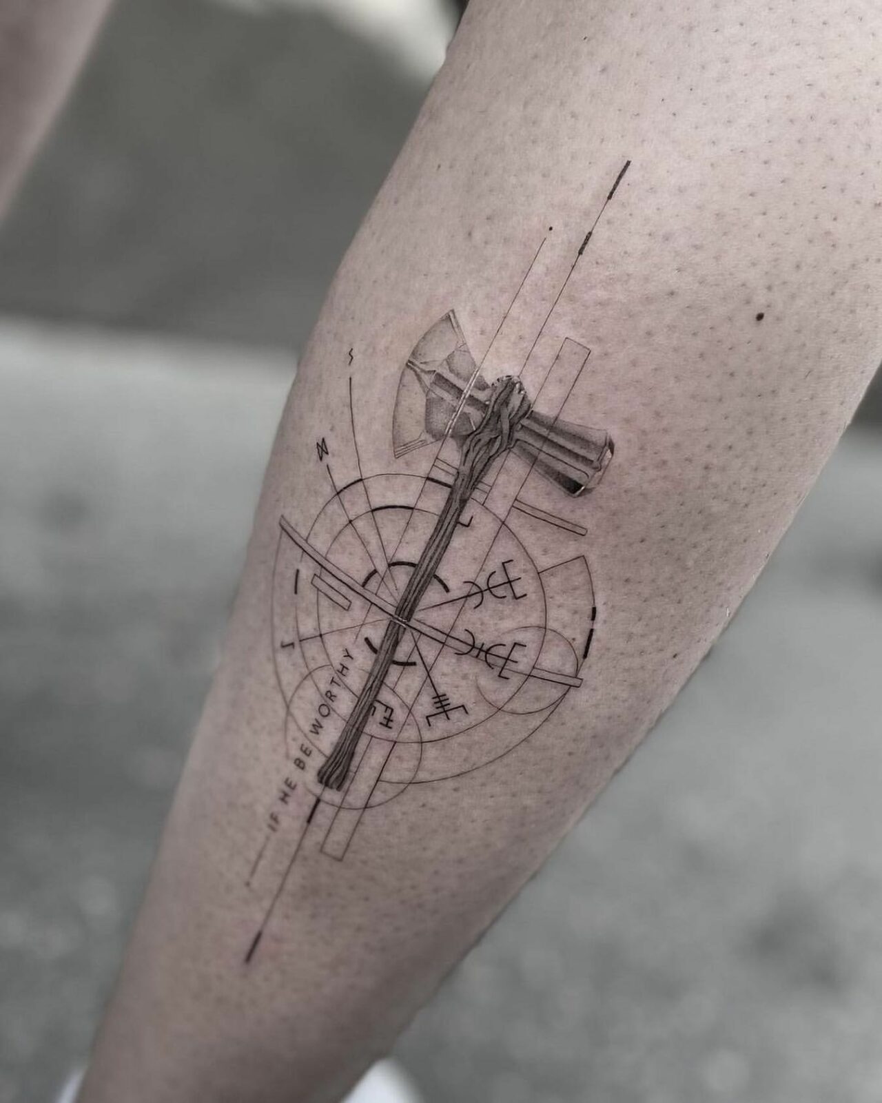 33 Striking Ax Tattoos for Men in 2024