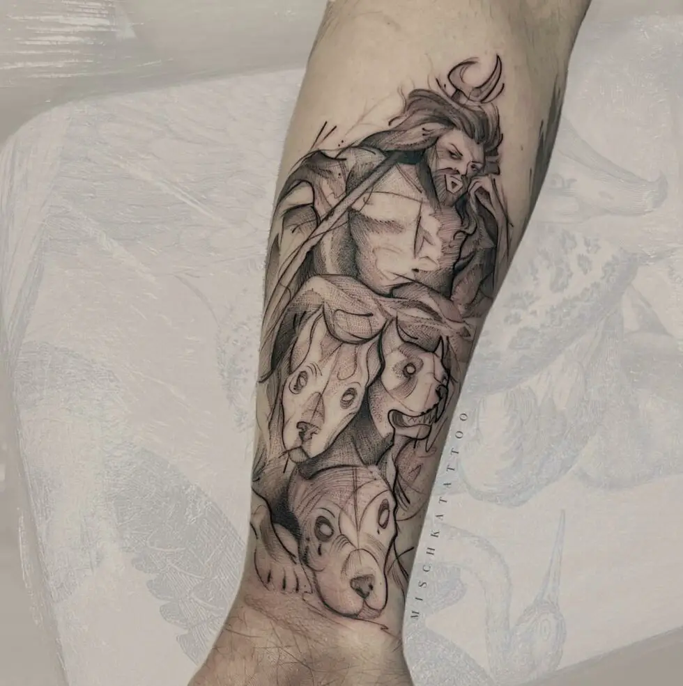 33 Enchanting Hades Tattoo Ideas in 2024