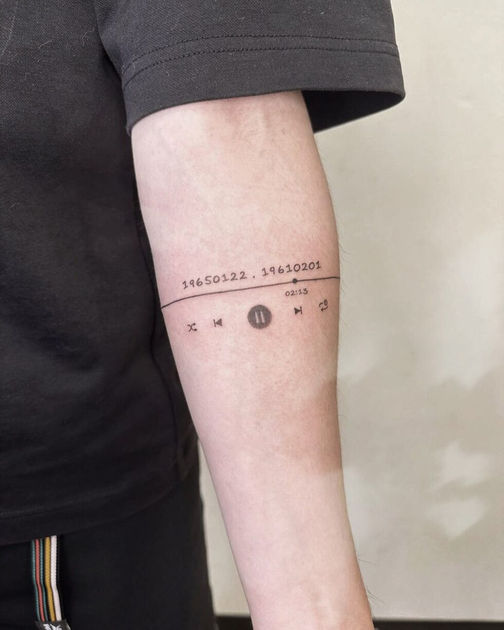 32 Amazing Music Tattoos for Men in 2024