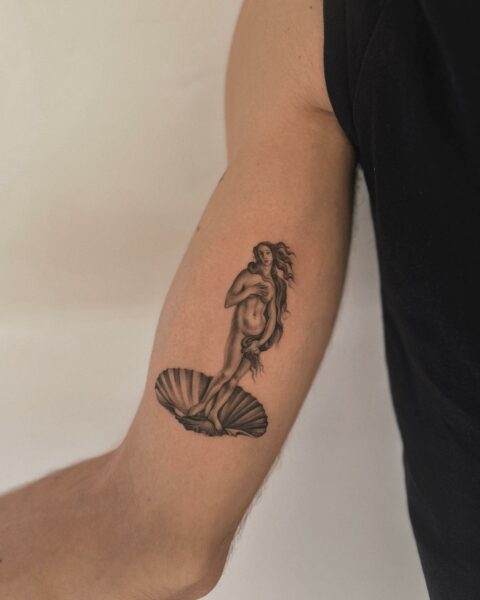 33 Enchanting Aphrodite Tattoo Ideas in 2024