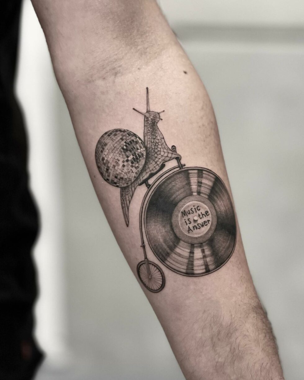 32 Amazing Music Tattoos for Men in 2024